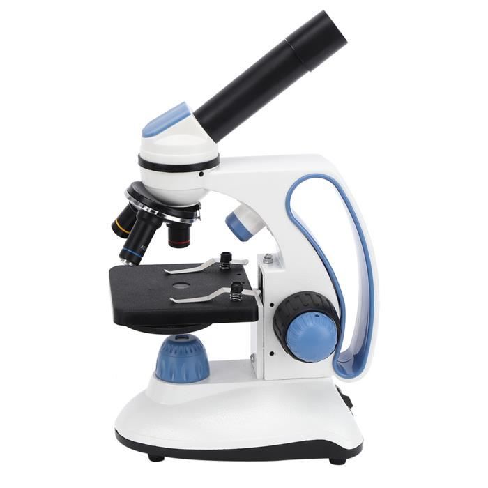 Microscope Étudiant Microscope 113RT 1000X Monoculaire Grand Angle ...