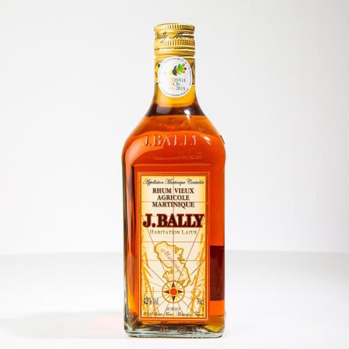 RHUM VIEUX J.BALLY - VO - 42° - 70CL - La cave Cdiscount