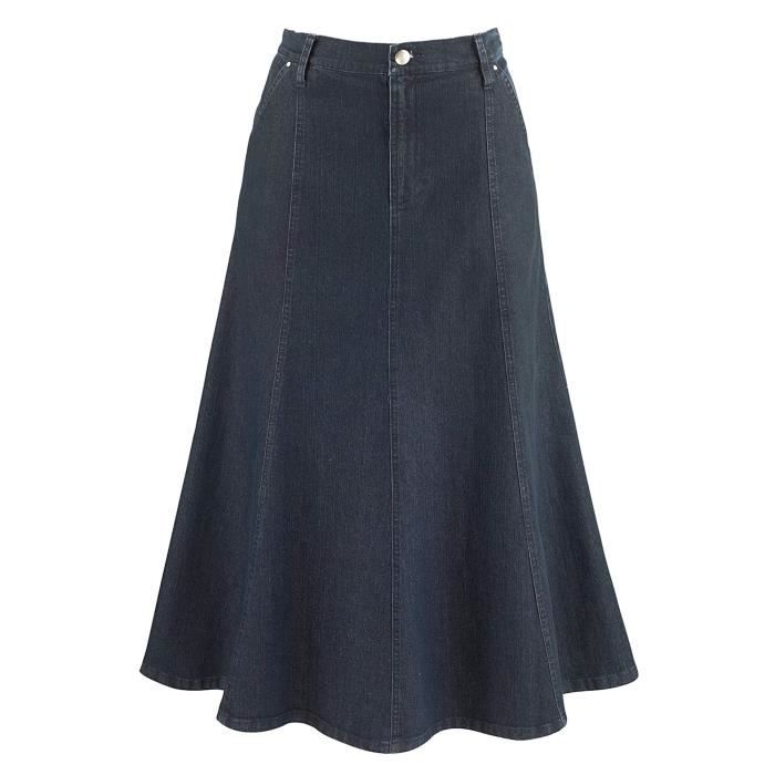 Jupe HOUKY 8-Gore Denim Riding longue - 31,5 longue Taille-44 Noir ...