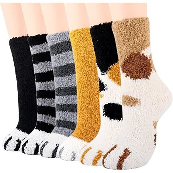 Chaussettes - ZGEER - Chaussettes à motif de chat - Multicolore ...