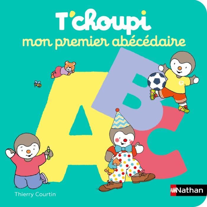 Nathan - T'choupi, mon premier abecedaire - livre educatif - dès 2 ans - 170x170 - Cdiscount ...