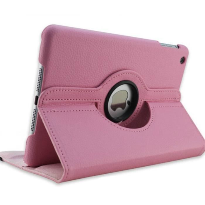 Housse tablette tactile,360 degrés rotatif en cuir PU étui à rabat funda tablette smart cases ...