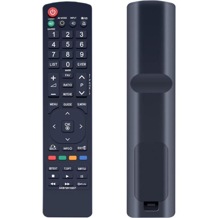 Akb72915207 Télécommande De Rechange Pour Lg Tv 19Ld350 22Ld350 26Ld350 ...