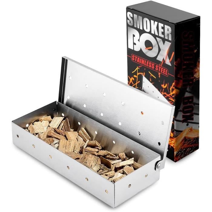 Boîte Fumeur Barbecue En Inox, Bbq Générateur De Fumée Fonctionne Avec ...