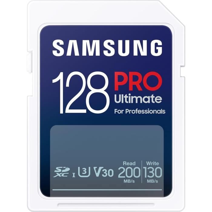 Pro Ultimate Carte Sd Mb-Sy128S-Ww, 128 Go, Uhs-I, Jusqu'À 200 Mo-S En ...