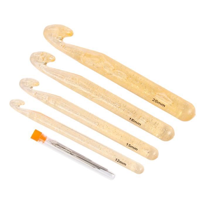 TMISHION Grand ensemble de crochets au crochet Grand Ensemble de ...