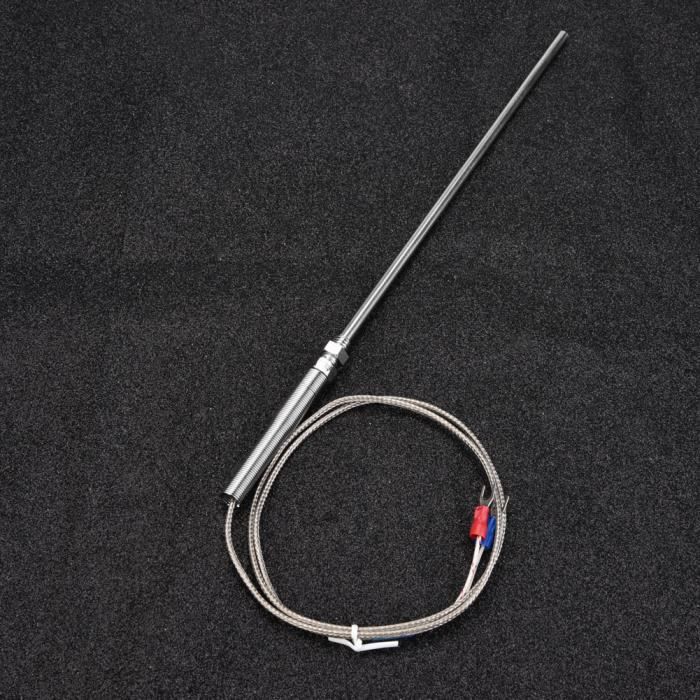 VBESTLIFE thermocouple de type K M8 Filetage Type K Thermocouple 200mm Sonde Capteur de ...