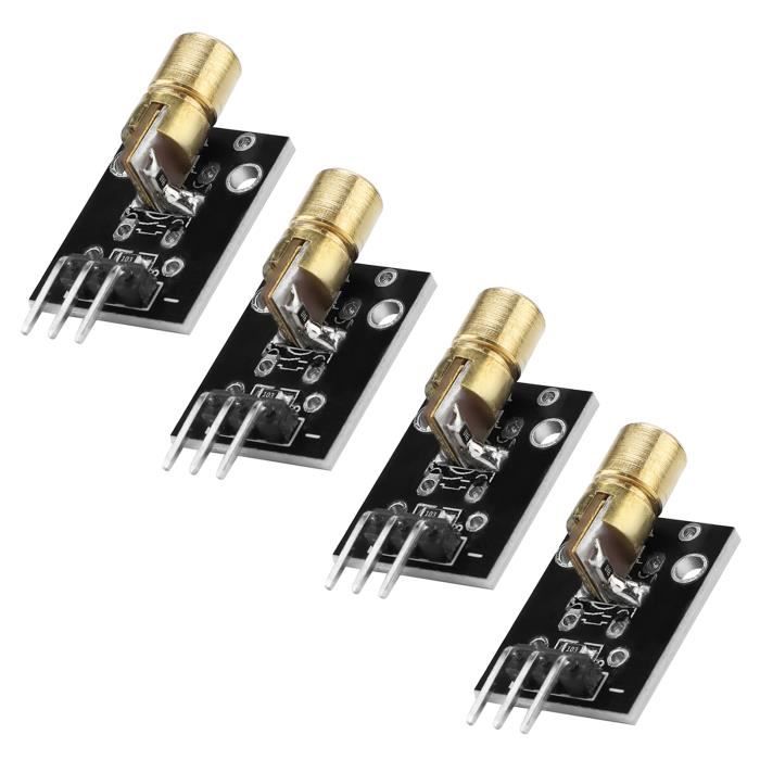 YOSOO module laser 5 mW 4pcs 5mW 650nm Module émetteur laser Module de ...
