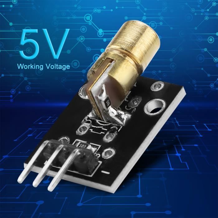 YOSOO module laser 5 mW 4pcs 5mW 650nm Module émetteur laser Module de ...