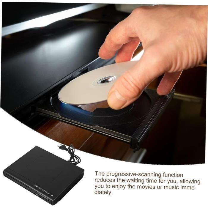 Ehskzjh Lecteur Dvd Domestique Lecteur Evd Lecteur Vcd Pour Enfants ...