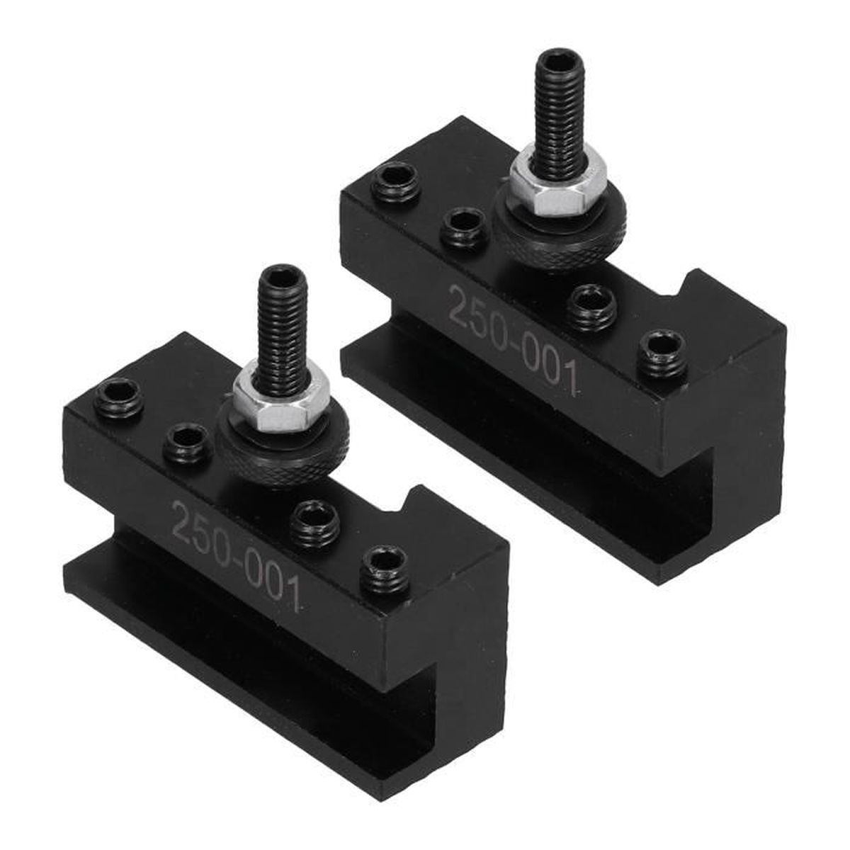 KEM Support de poteau d'outil 2Pcs Outil Poteau Titulaire Turng Face ...