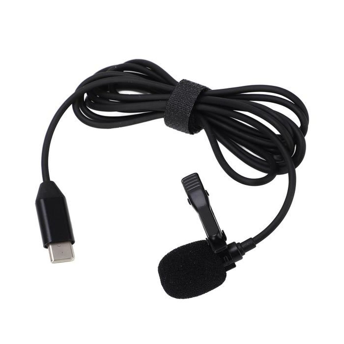 ZIU Micro cravate Lavalier Microphone Lavalier pour caméra d'action ...