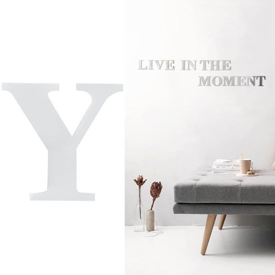 Stereoscopic letter wall stickers wall art stickers interior decoration ...