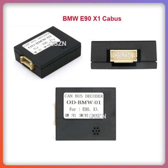 BMW E90 X1 Cabus - Boîtier Canbus Décodeur Adaptateur Décodeur Pour Bmw Avec Câble De Faisceau D ...