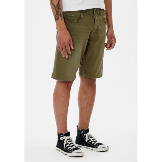 Short straight homme Kaporal Vixto Vert - Cdiscount Prêt-à-Porter