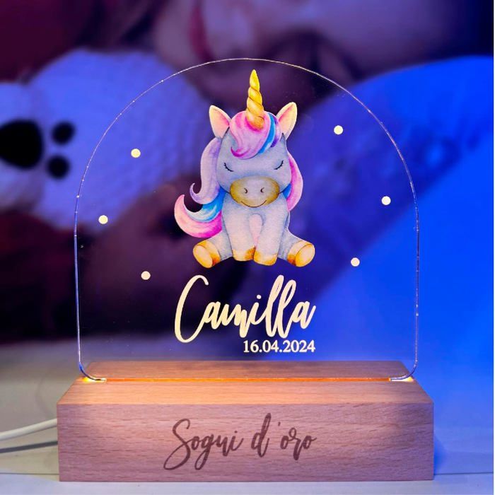 Pixel Lampe personnalisée avec nom - Veilleuse pour enfants avec ...