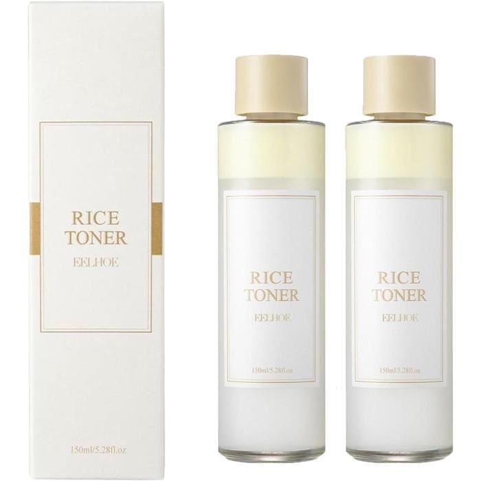Tonique Skin Care Rice Toner Hydratant Au Riz pour Visage Toner Leau ...