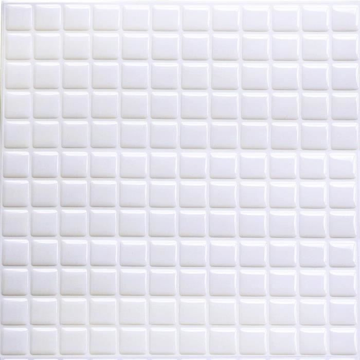 3D Mosaique Carrelage Adhesif Mural Imperméable Auto-Adhésif Sticker ...