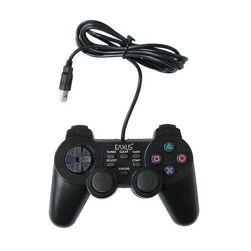 PC Manette Analogique Vibrante USB Noire - Cdiscount Informatique