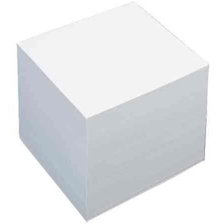 Cube bloc note "unis", 90 x 90 mm, blanc - Cdiscount Beaux-Arts et ...