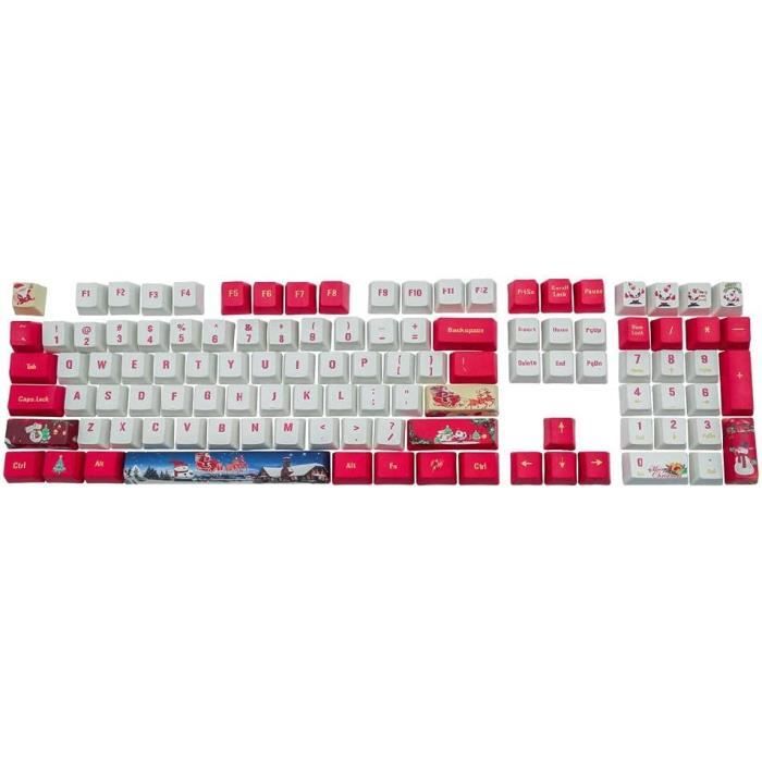 108 Touches Oem Dye Sub Keycaps Full Set Clavier Mécanique Keycaps Dye ...