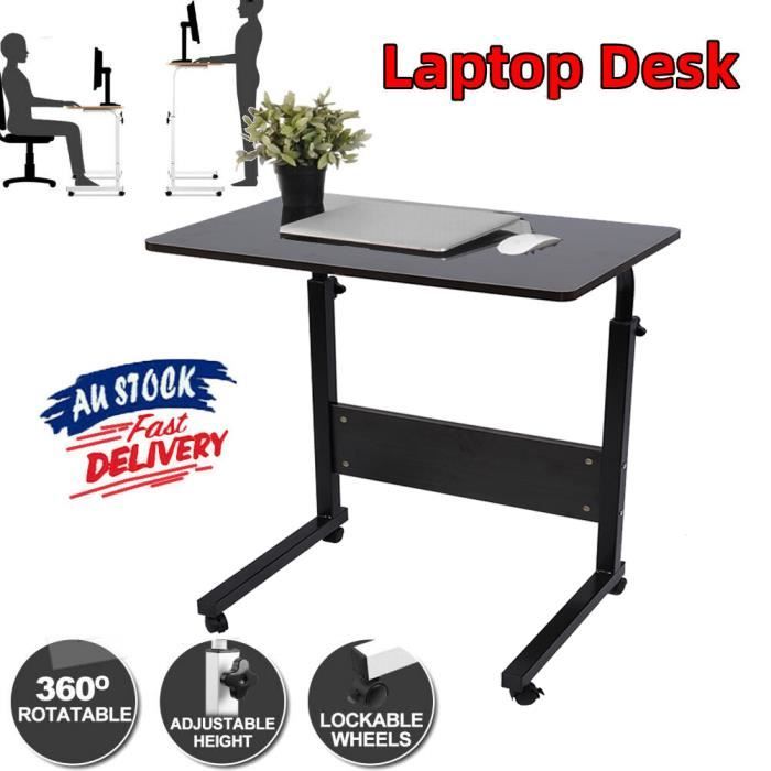 Zerodis Table d'ordinateur portable réglable Table de lecture latérale ...