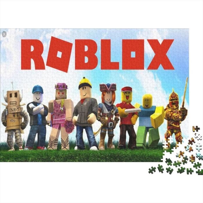 300 Pièces Puzzles Pour Adultes Roblox Puzzle Affiche De Film Puzzles ...