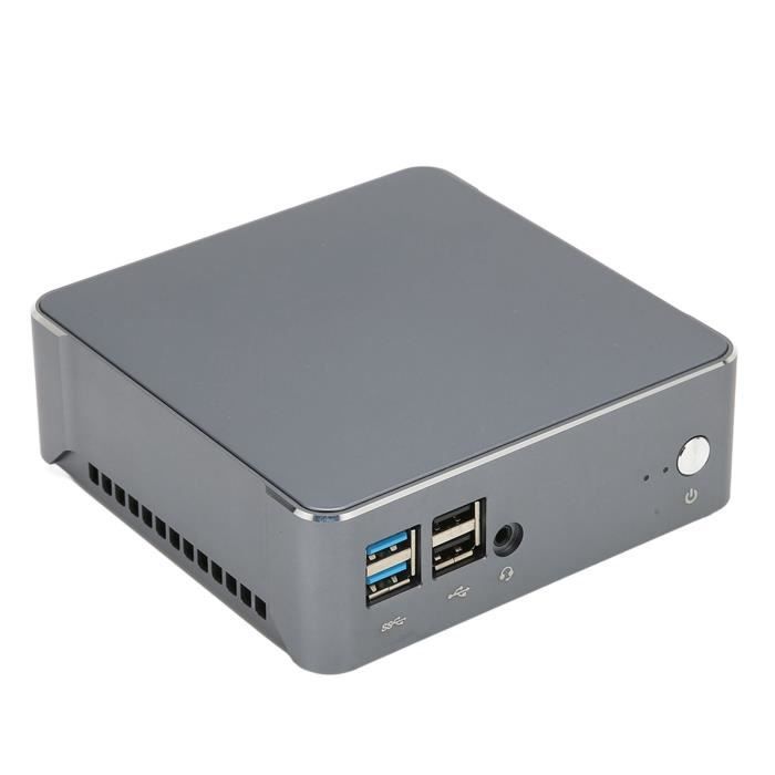 Fdit Mini ordinateur de bureau Mini PC I7 1165G7 12 Go 512 Go Dual DDR4 ...