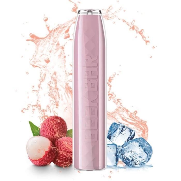 Lychee Ice Pod jetable 600 puff Geek Bar. + goodies Born To Vape ...