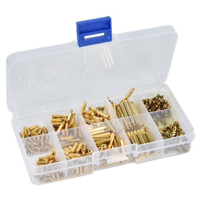 Spirit-Entretoise Laiton Entretoise mâle-femelle Kit d'assortiment d ...