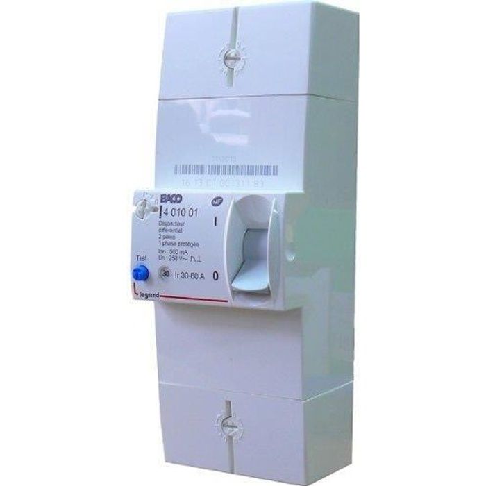 Disjoncteur de branchement EDF bipolaire 60/90A... - Achat / Vente ...