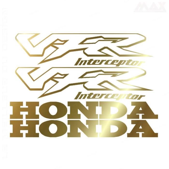 4 stickers VFR – OR – sticker HONDA interceptor 800 1200 - HON423 ...