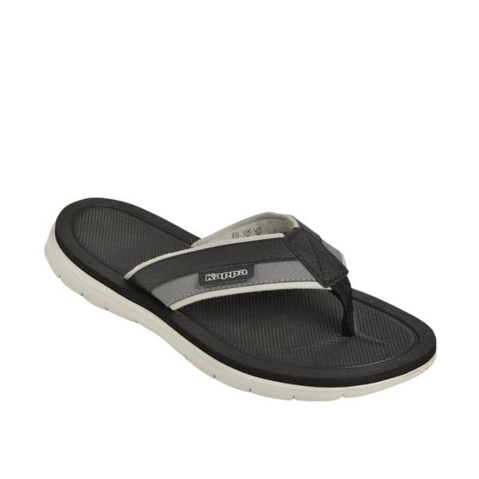 Tongs Homme - Cesarus - Noir - Taille 44 - Dessus PU/Textile - Semelle ...