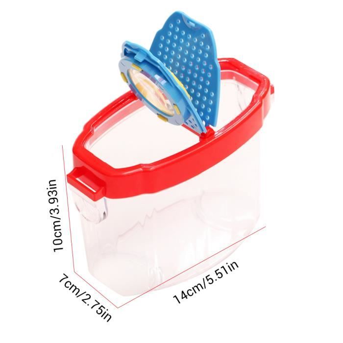 Pwshymi Boîte d'observation portable pour insectes avec loupe ...
