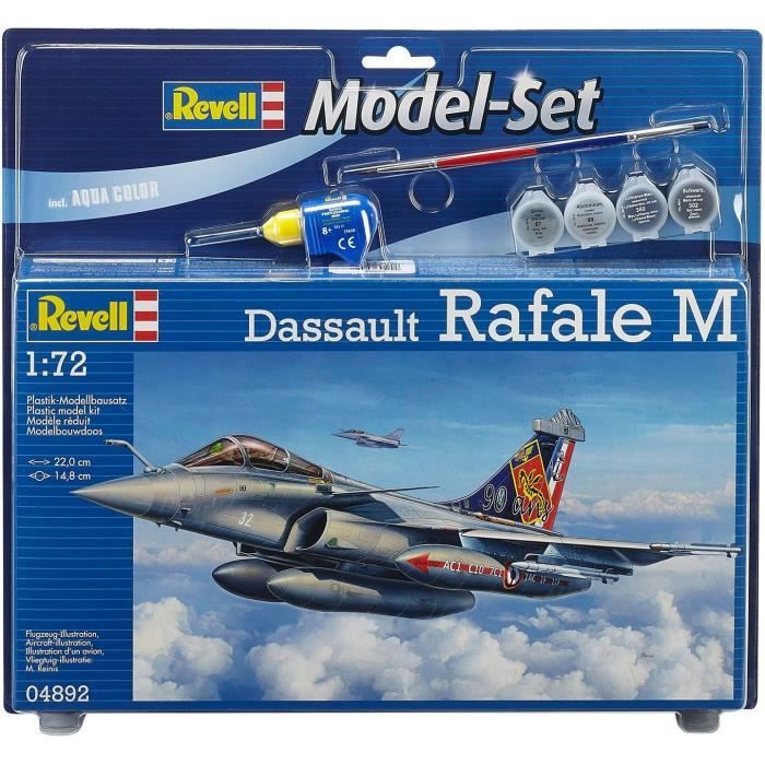 REVELL Maquette Model set Avion Dassault Aviation Rafa 64892 ...