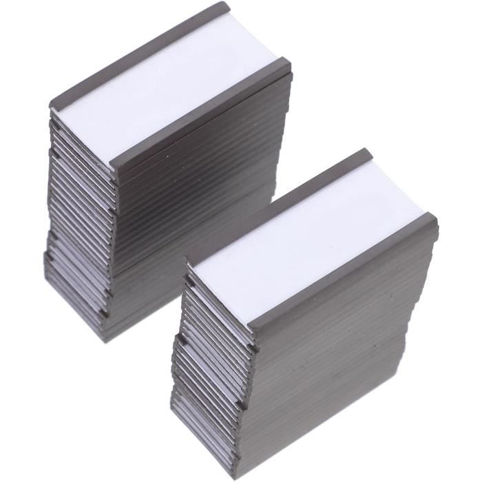 50Pcs Étiquette Magnétique Signes Alimentaires Étiquettes De Tiroir ...