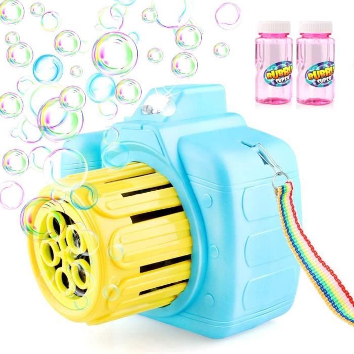 Machine a Bulle Enfant - Bulle de Savon Automatique avec 2 Bouteilles ...