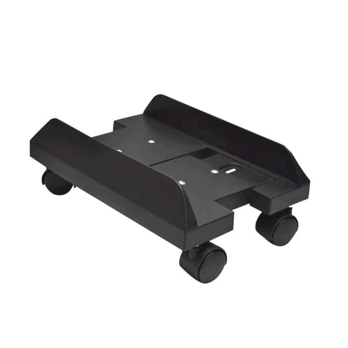 Support en plastique ABS pour Boîtiers PC avec 4 roulettes -blanc ...
