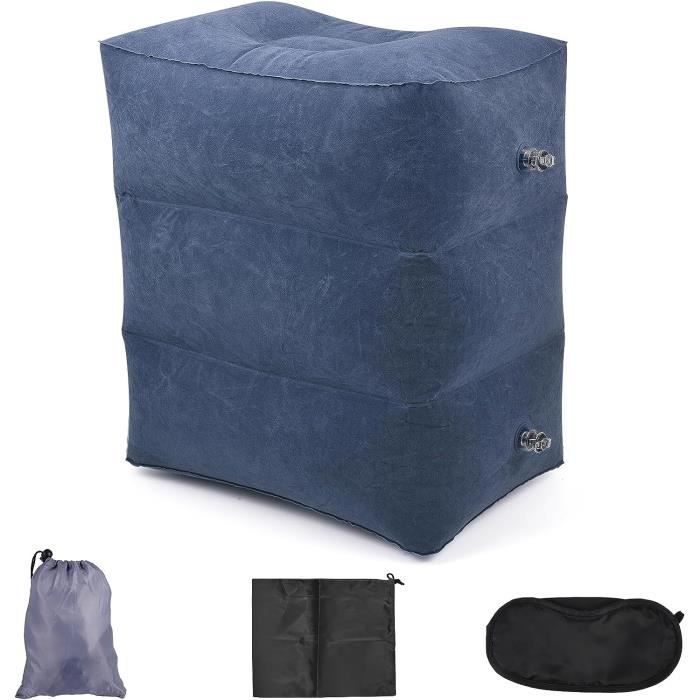 Oreiller Repose-Pieds Gonflable Pour Voyage, Repose-Pieds Gonflable À 3 ...