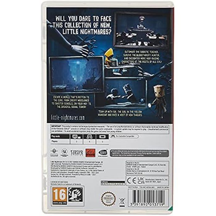 Jeu vidéo - Bandai Namco - Little Nightmares 2 - Aventure - Nintendo Switch - PEGI 12 ...