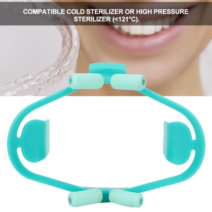 Atyhao ouvre-bouche buccal (Jaune M) Ouvre-bouche Dentaire 3D Intra-oral Cheek Lip Retractor ...