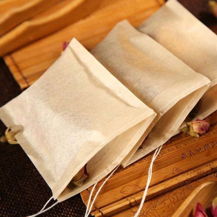 Sollbry 400 sachets de thé jetables avec cordon de serrage, sachets ...