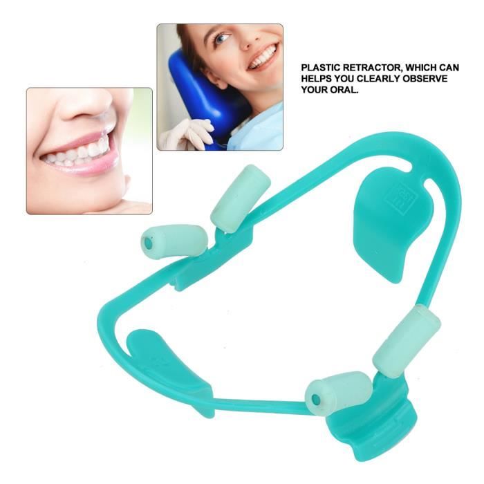 Atyhao ouvre-bouche buccal (Jaune M) Ouvre-bouche Dentaire 3D Intra-oral Cheek Lip Retractor ...