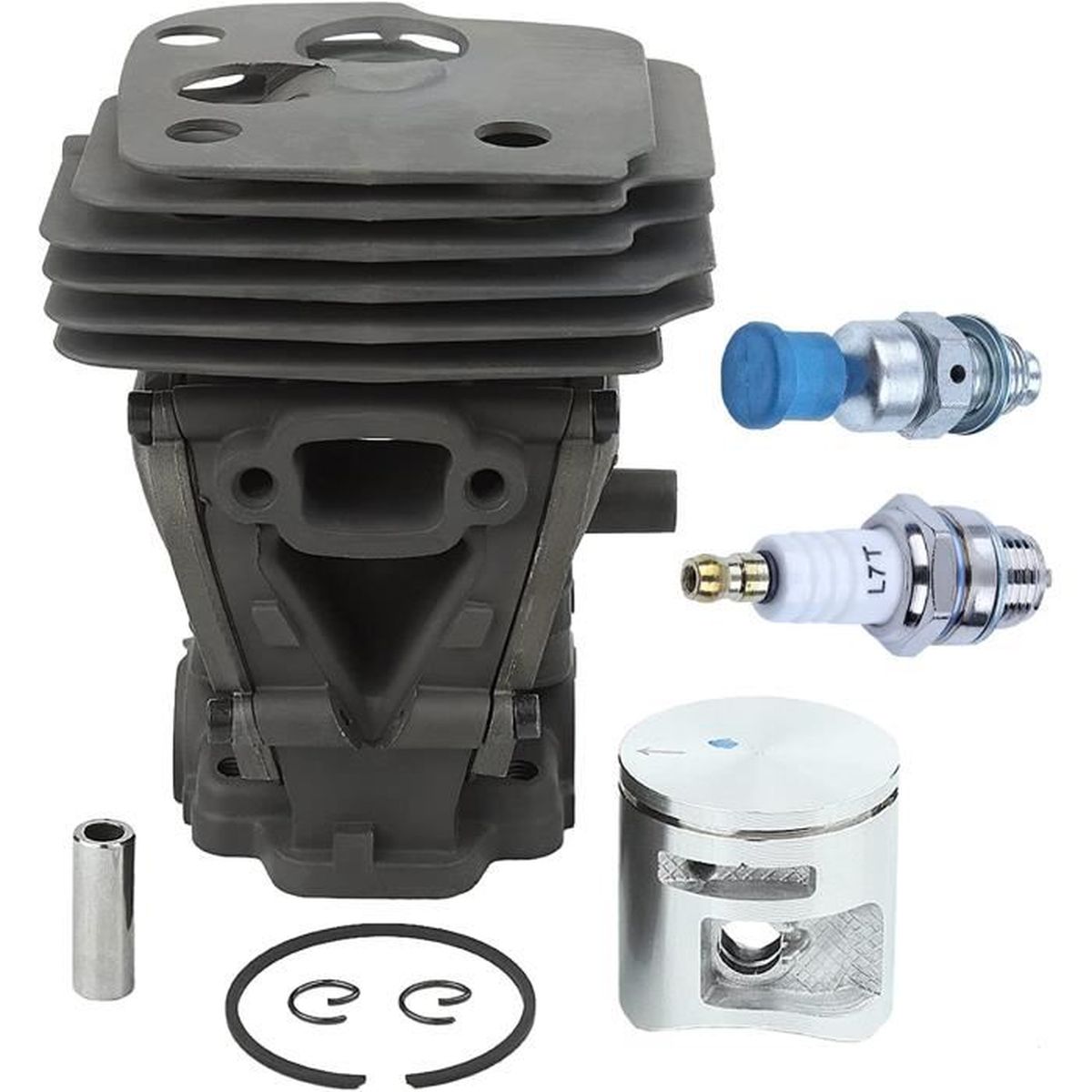 Kit de piston cylindre de 44 mm L7T PULLE PROCHIPE À 2 COURANTS AVEC VALVE DE DÉCOMPRESSION POUR ...