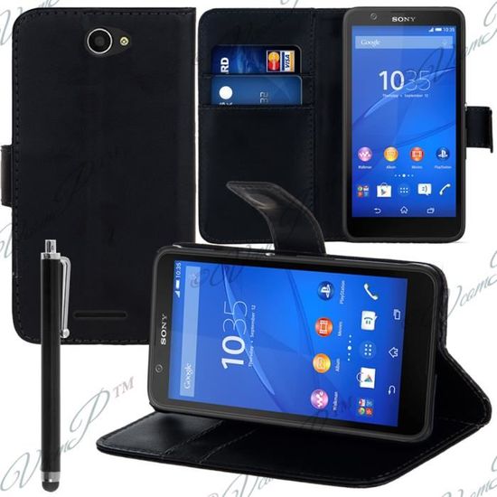 Pour Sony Xperia E4 E2104 E2105/ E4 Dual E2114 E2115 E2124: Etui ...