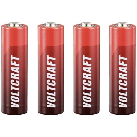 Pile LR6 (AA) VOLTCRAFT Industrial LR6 alcaline(s) 3000 mAh 1.5 V 4 pc ...