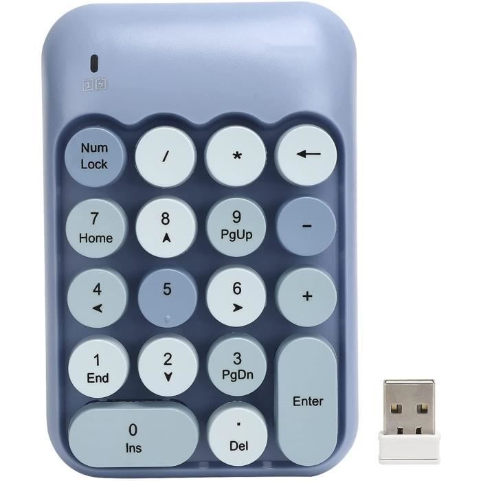 Pavés Numériques sans FilPavé Numérique 18 Touches avec Clavier Rond ...