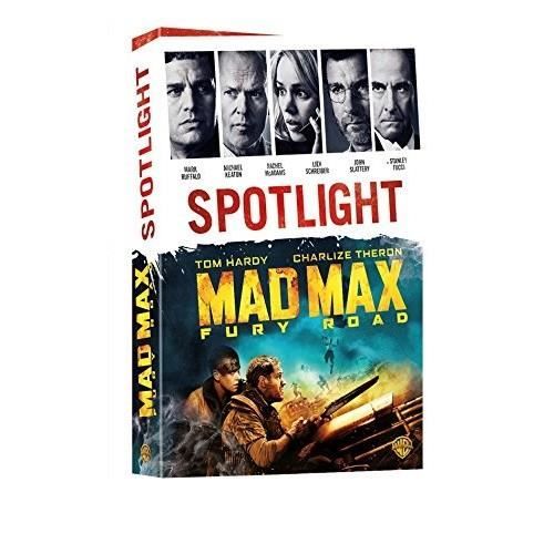 DVD Coffret Oscars 2016 : Spotlight + Mad Max Fury Road - Cdiscount DVD