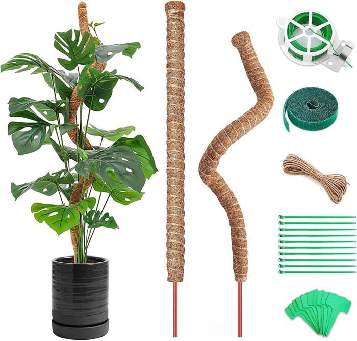 NEOV Tuteur Plante, 2 Pièces 120cm Grimpante Pliable pour Plante ...