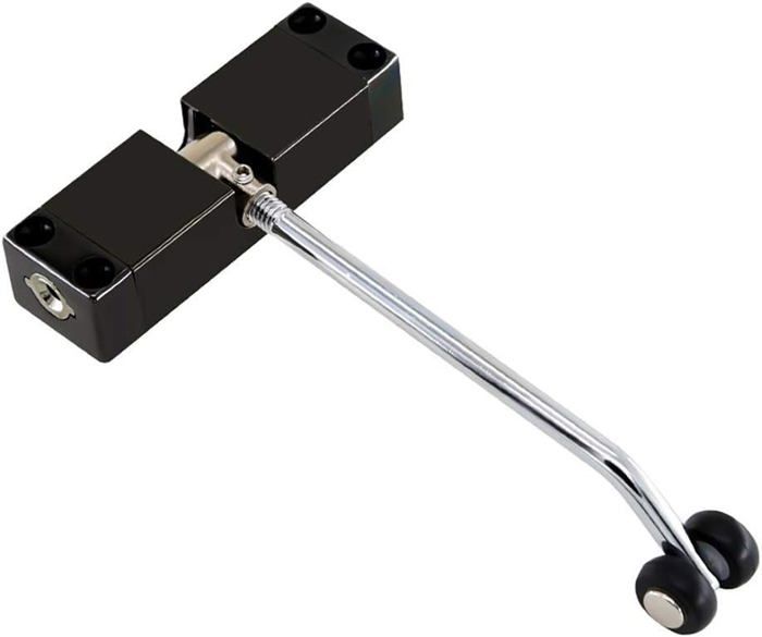 Ferme-porte à ressort automatique en alliage de zinc, bras de porte à ...